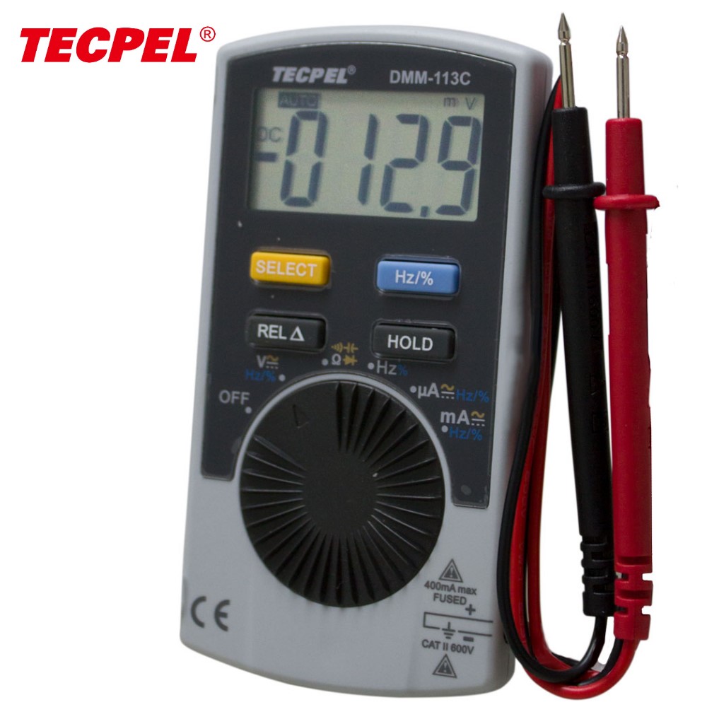 Digital Multimeter Testers |Tecpel Industrial Measurement and control ...