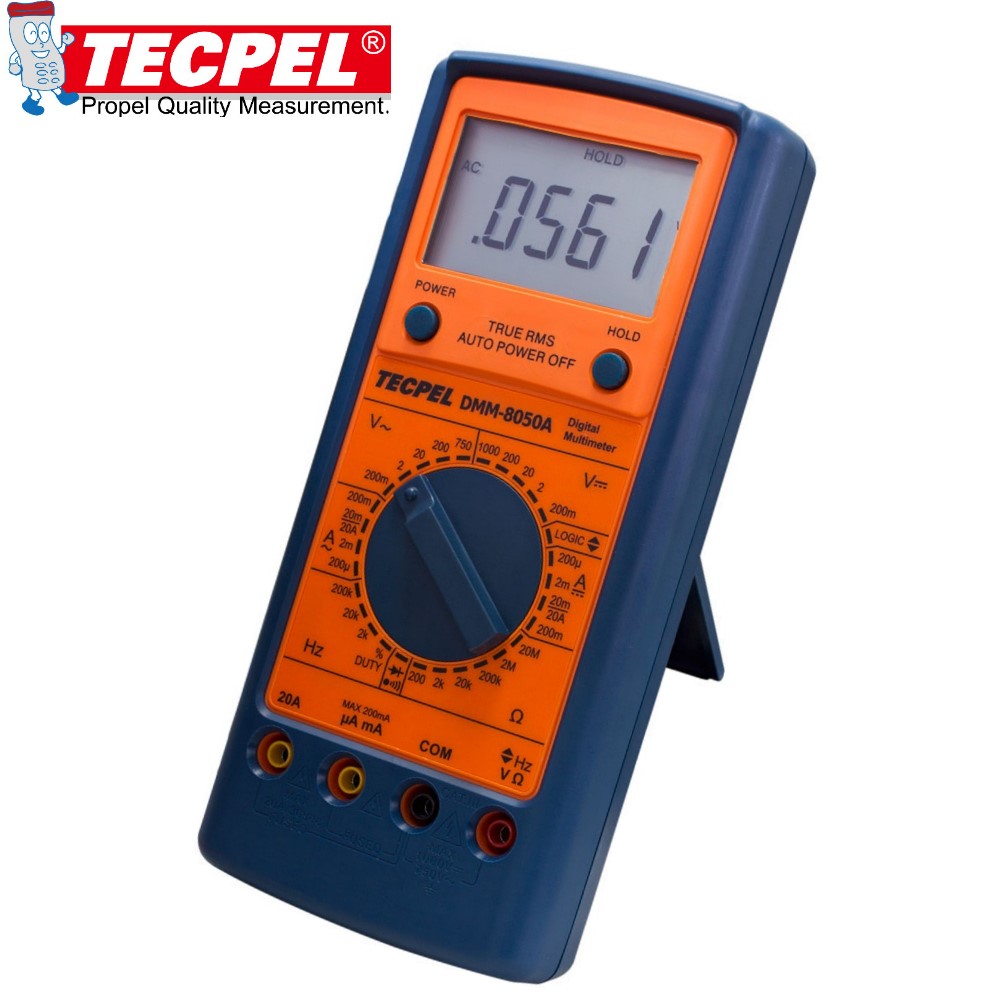 Digital Multimeter heavy duty dmm-8050 4 1/2 digits True RMS