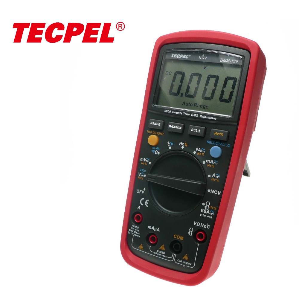 Digital multimeter 5999 digit +AC True RMS |TECPEL Test and measurement