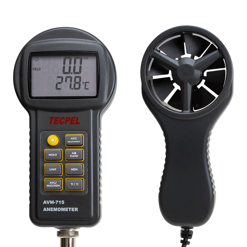 AVM-715 AVM715 數位式風速計風速/風量/溫度計三機一體.