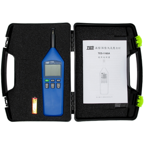 TES TES-1160A Temperature/Humidity/Barometer